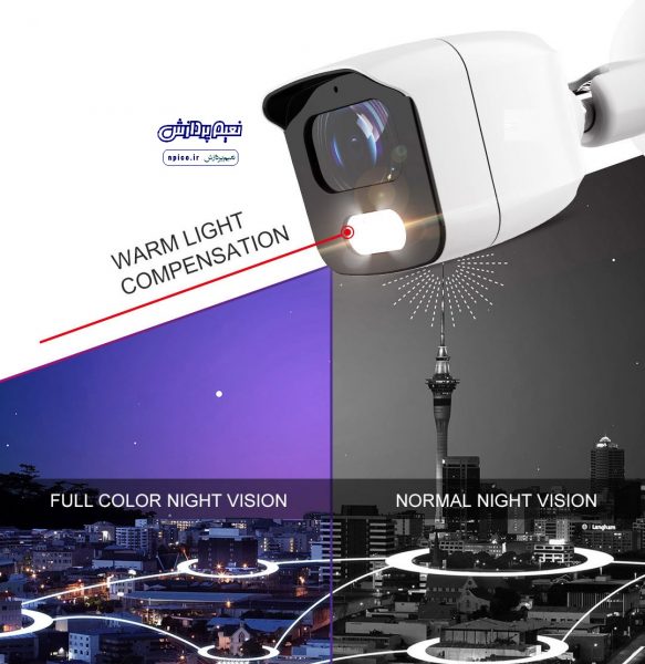 وارملایت-دوربین مداربسته وارم لایت (Warm Light CCTV) | آموزش نصب دوربین ...